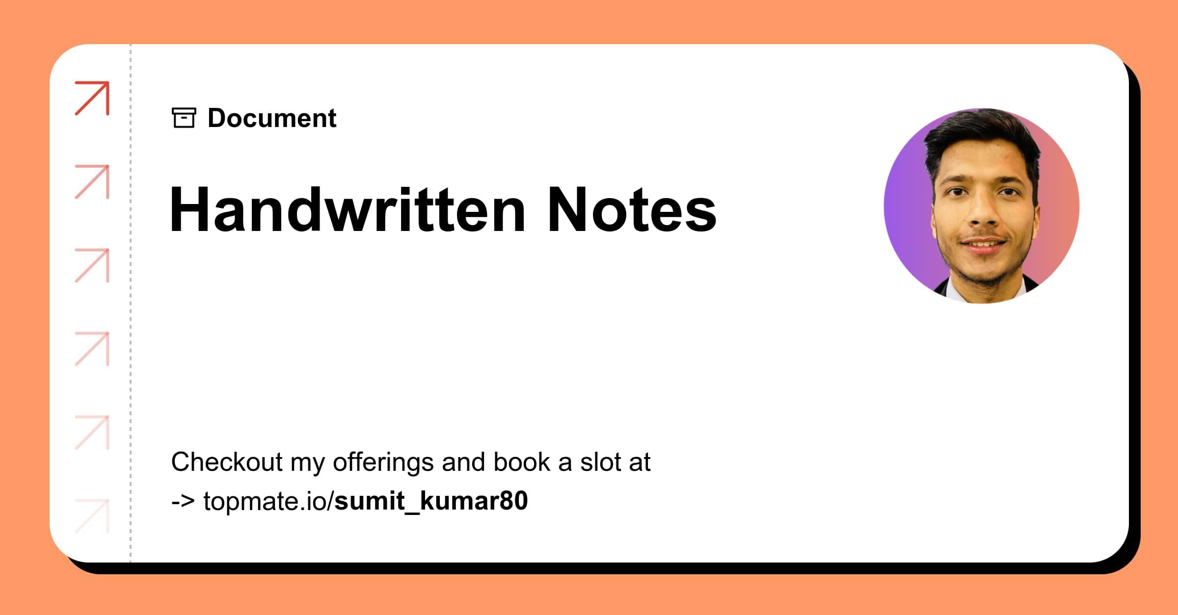 Handwritten Notes with Sumit Kumar Handwritten Notes with Sumit Kumar